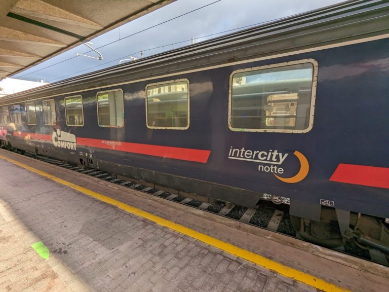 Overnight and Over Water: Train from Rome to Sicily • Anthony in Italy